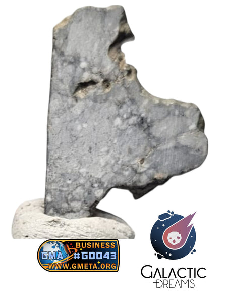 40016 - "The Apollo Lunar" Meteorite Part Slice "Gadamis 008" Lunar fe ...