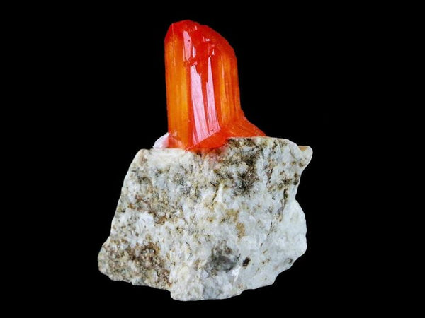 10101 - Stunning Bright Orange Arcanite Crystal Mineral Specimen From ...