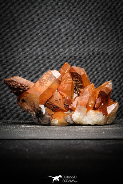 Top Beautiful 3.91 Inch Natural Red Iron-Oxide Coated Quartz Crystals ...