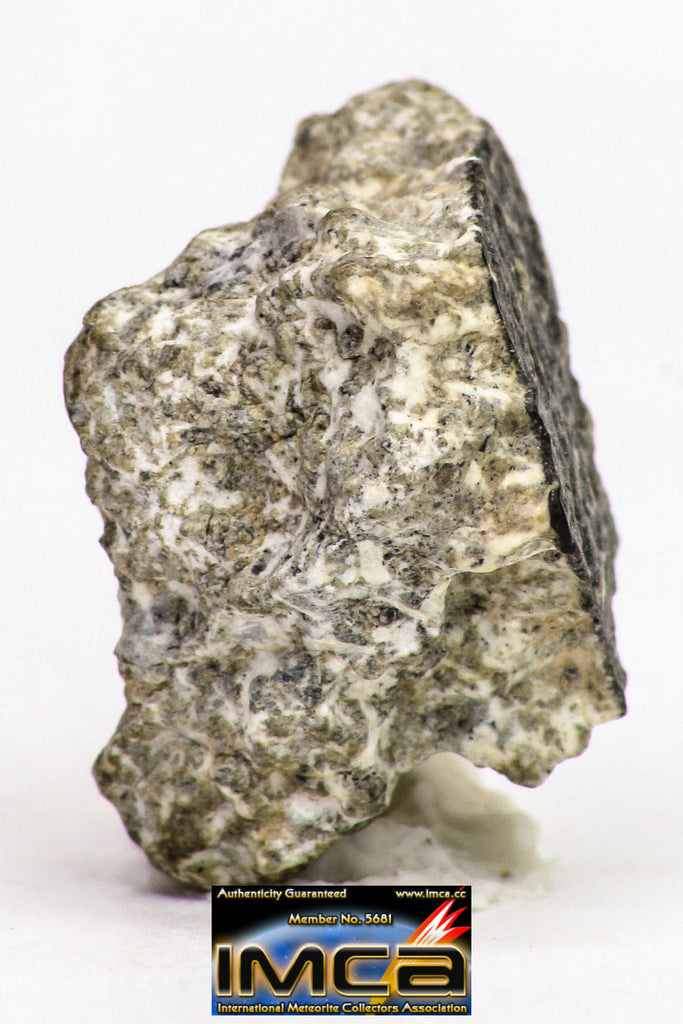 Fragment 2.100 g NWA Monomict Eucrite Achondrite with Fresh Fusion ...